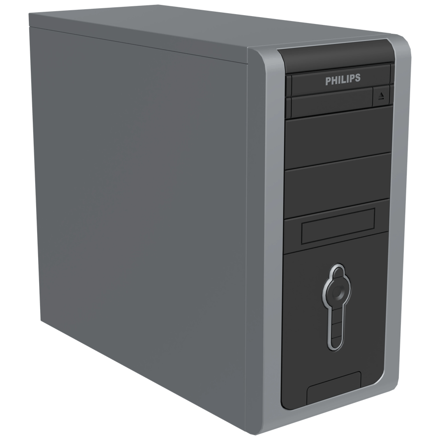 Computer 3D Model - A23D