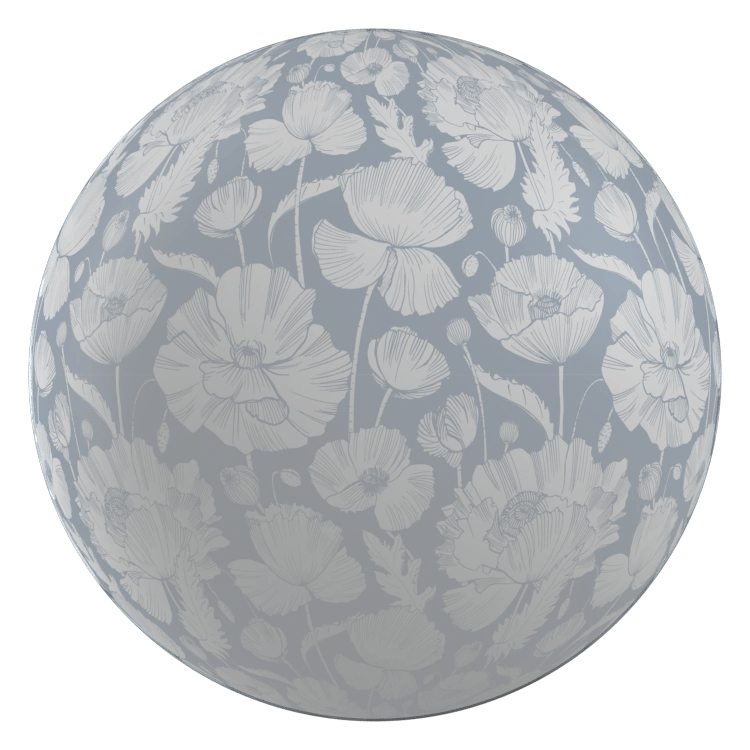 Translucent Printed Surface PBR Texture - A23D